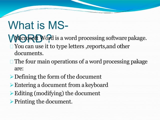 Microsoft office introduction | PPTX