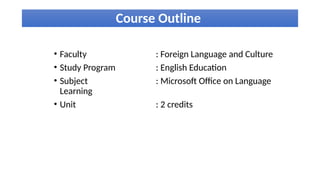 Microsoft Office on Language Learning.pptx