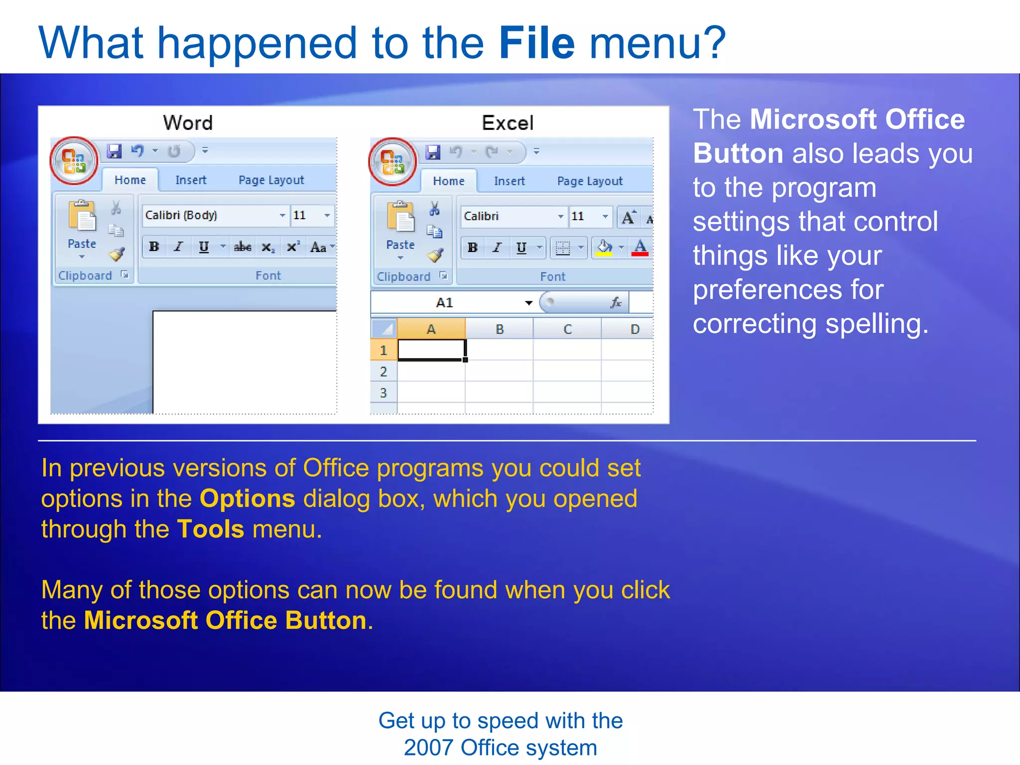 Microsoft Office 2007 Overview | PPT