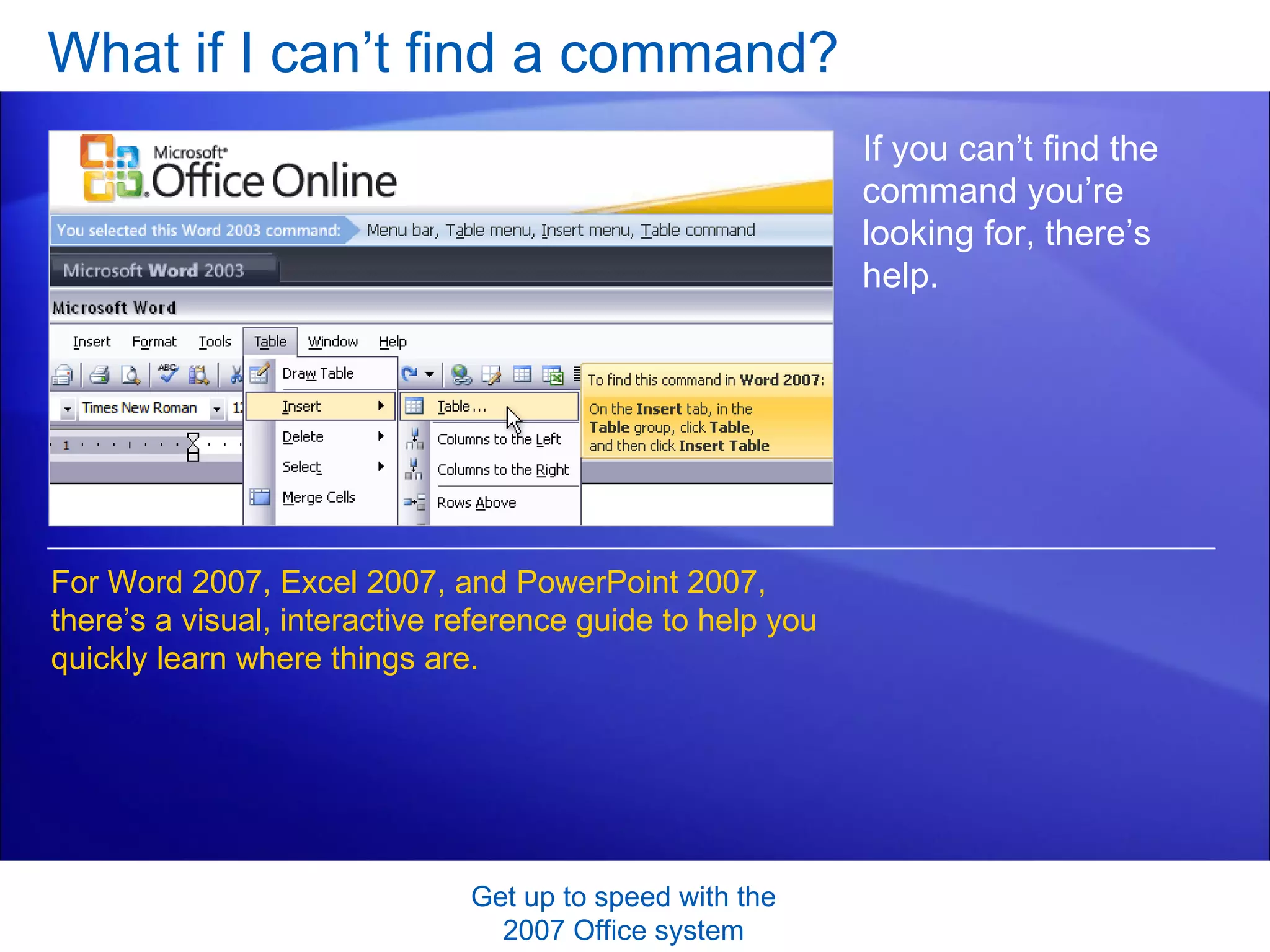 Microsoft Office 2007 Overview | PPT