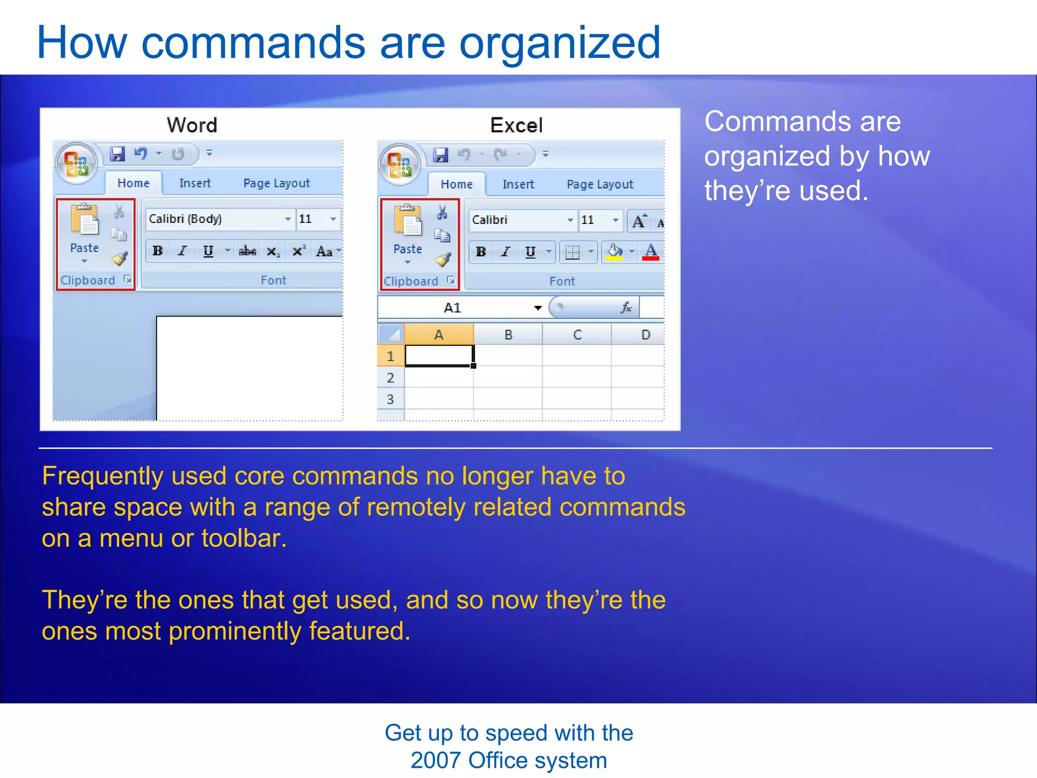 Microsoft Office 2007 Overview | PPT