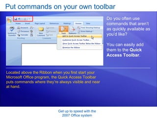 Microsoft Office 2007 Overview | PPT