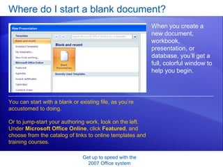 Microsoft Office 2007 Overview | PPT