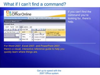 Microsoft Office 2007 Overview | PPT