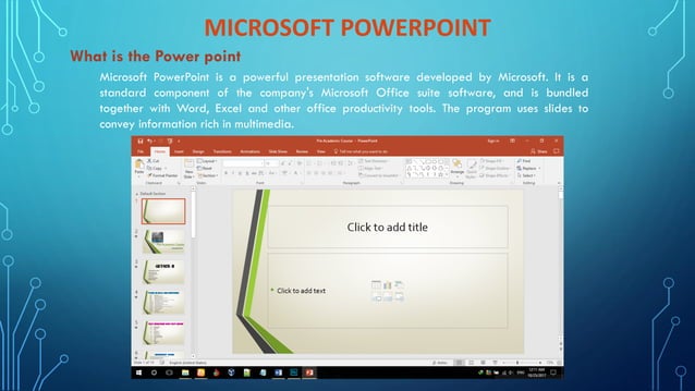 Microsoft office package | PDF