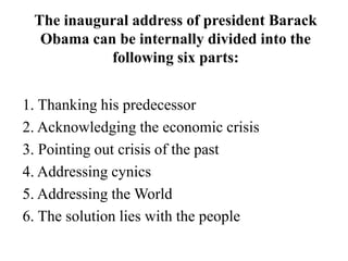 Critical Discourse Analysis of Obama's Political Discourse | PPT