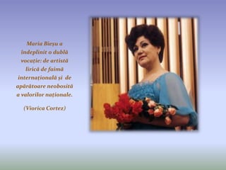 презентация Microsoft office power point Maria Bieșu (80 ani de la ...
