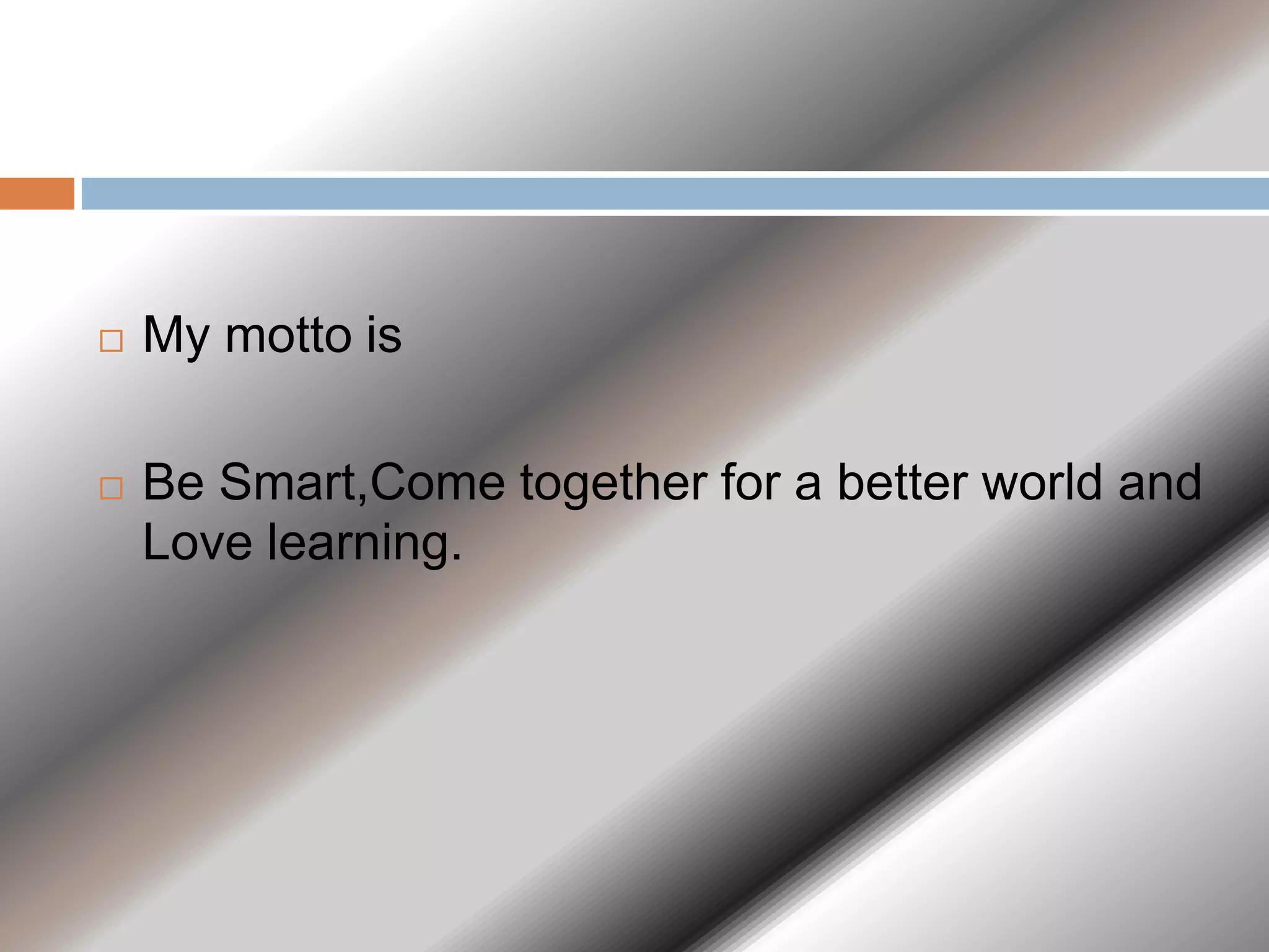 School motto | PPTX