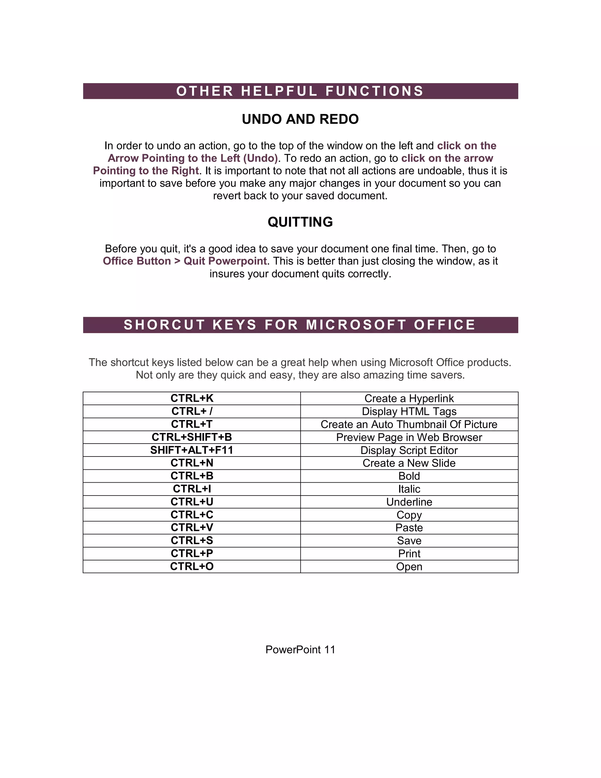 Microsoft office power_point_2007_tutorial | PDF