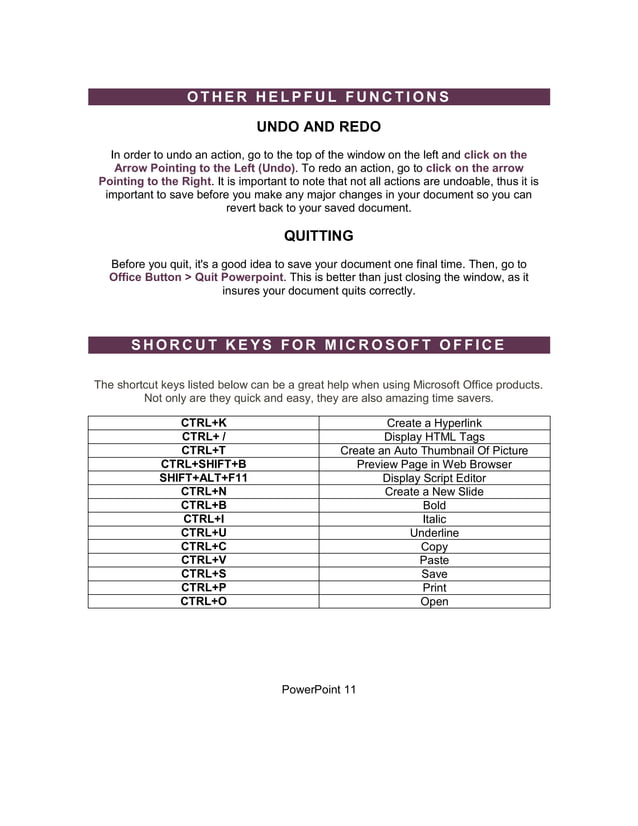 Microsoft office power_point_2007_tutorial | PDF | Desktop Publishing ...