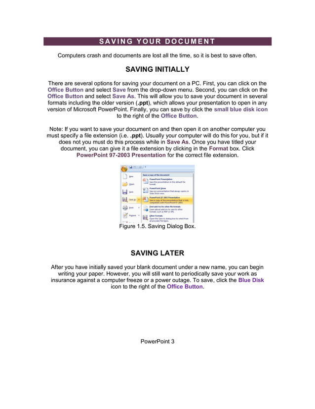 Microsoft office power_point_2007_tutorial | PDF | Desktop Publishing ...