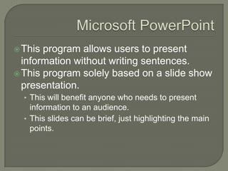 Microsoft Office Presentation | PPTX