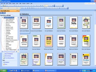 Microsoft office publisher 2003 | PPT