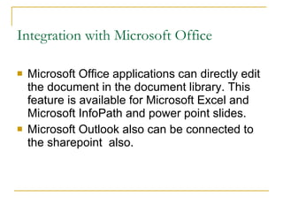 Microsoft Office Sharepoint Server | PPT | Desktop Publishing ...