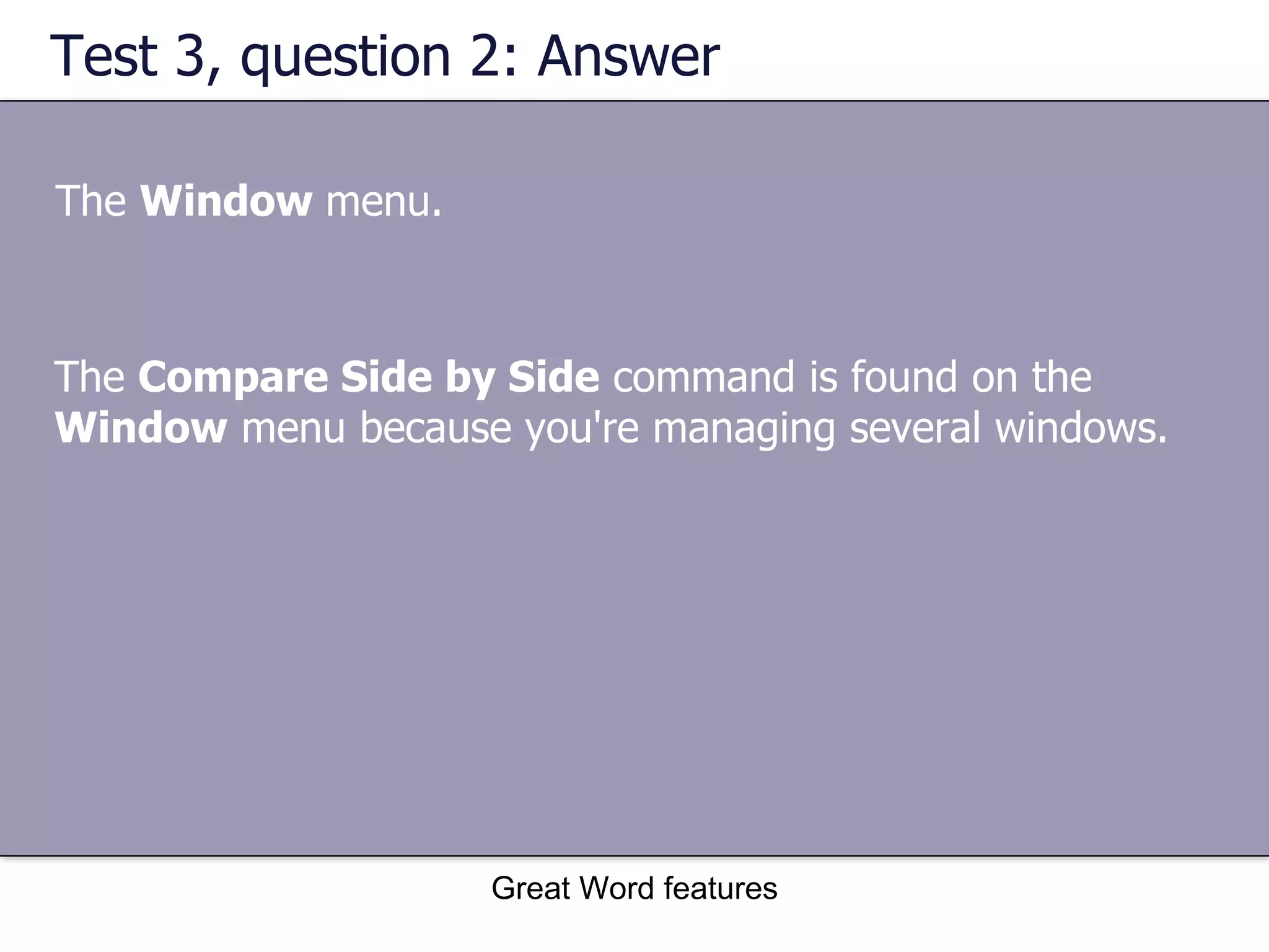 Microsoft® office word 2003 | PPT