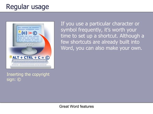 Microsoft® office word 2003 | PPT | Desktop Publishing | Computer ...