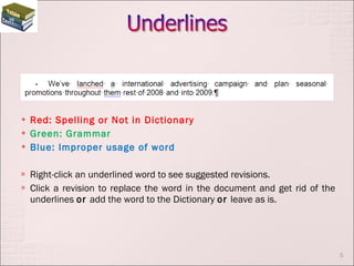 Microsoft office word 2007 | PPT