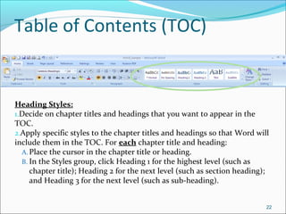 MS Office Word 2007 | PPT