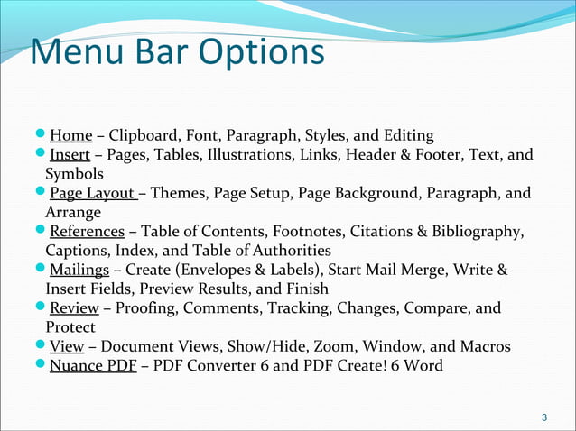 MS Office Word 2007 | PPT