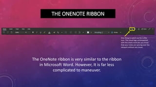Microsoft One Note Tutorial | PPTX