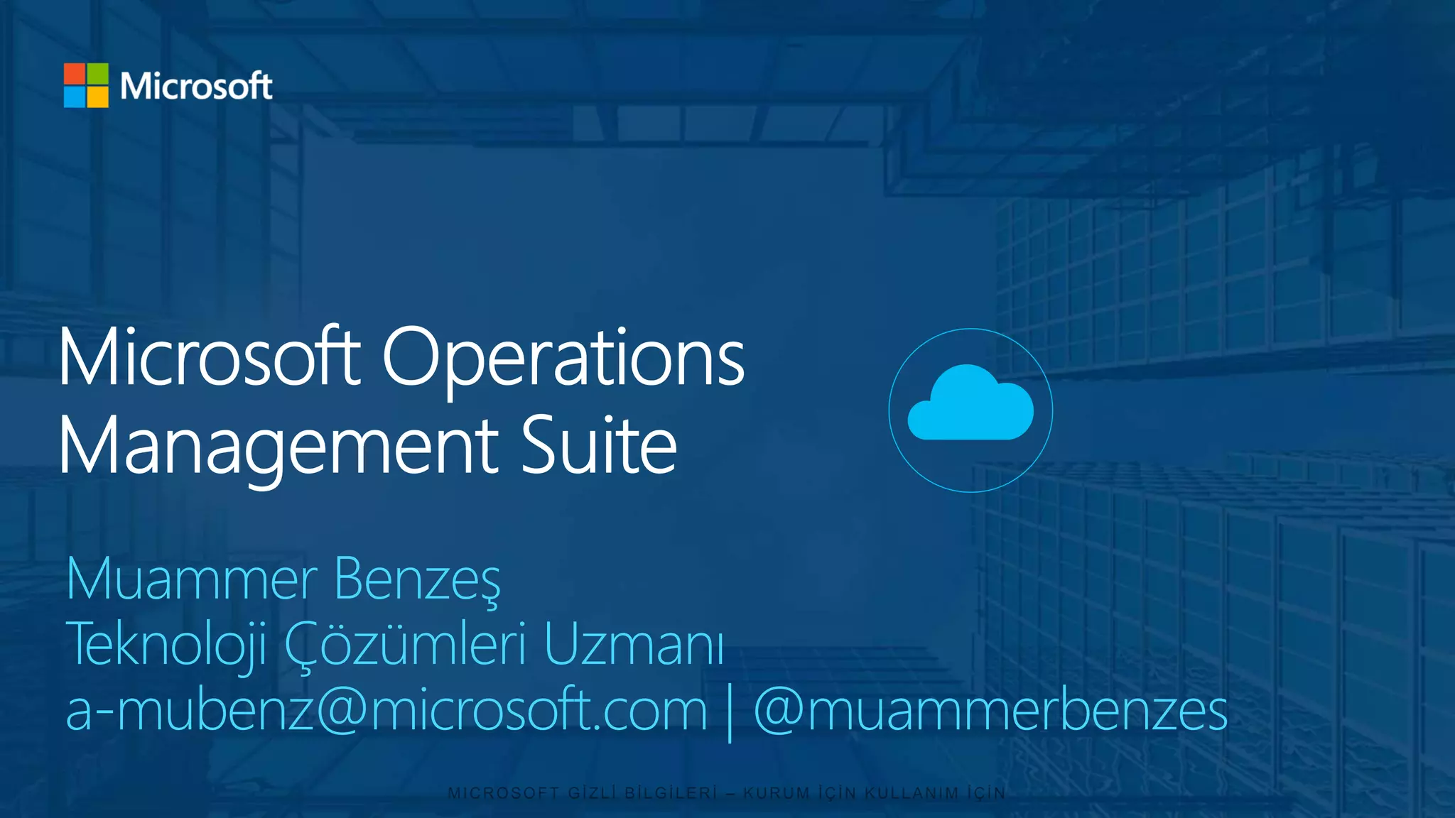 Microsoft Operations Management Suite Overview | PPT