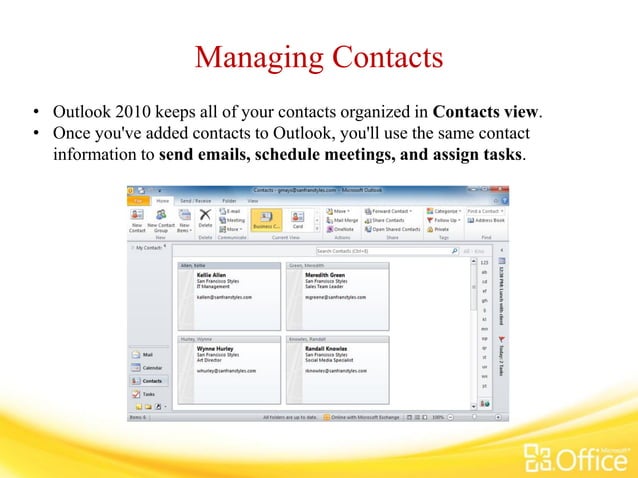 Microsoft outlook 2010 | PPT