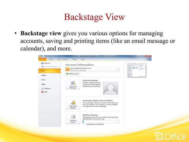 Microsoft outlook 2010 | PPT