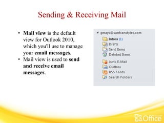 Microsoft outlook 2010 | PPT