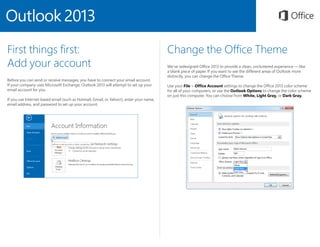 Microsoft Outlook 2013 Quickstart | PPT