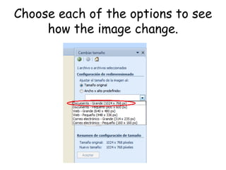 Microsoft picture manager resize images | PPTX