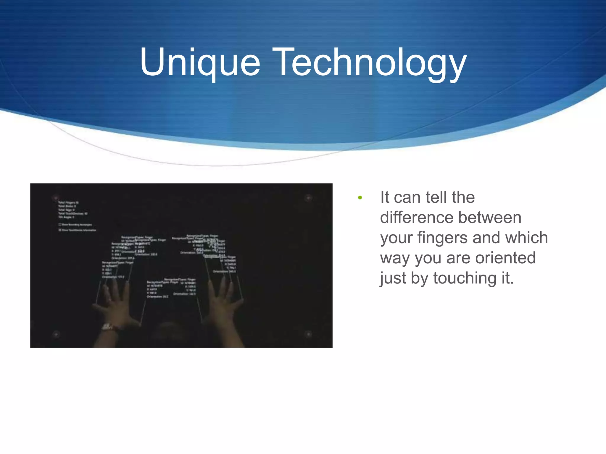 Microsoft pixel sense | PPTX