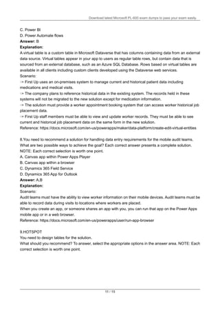 Microsoft PL-600 Updated Dumps 2023.pdf