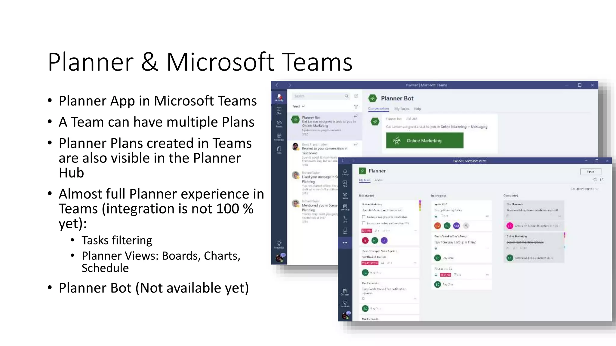 Microsoft Planner - Agile Tasks Management for Modern Teams | PPTX