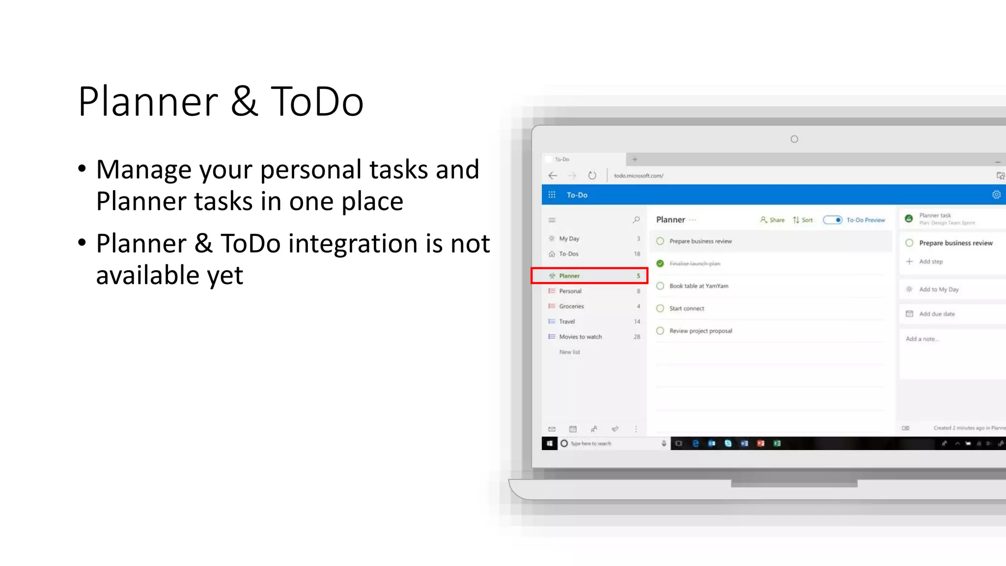 Microsoft Planner - Agile Tasks Management for Modern Teams | PPTX