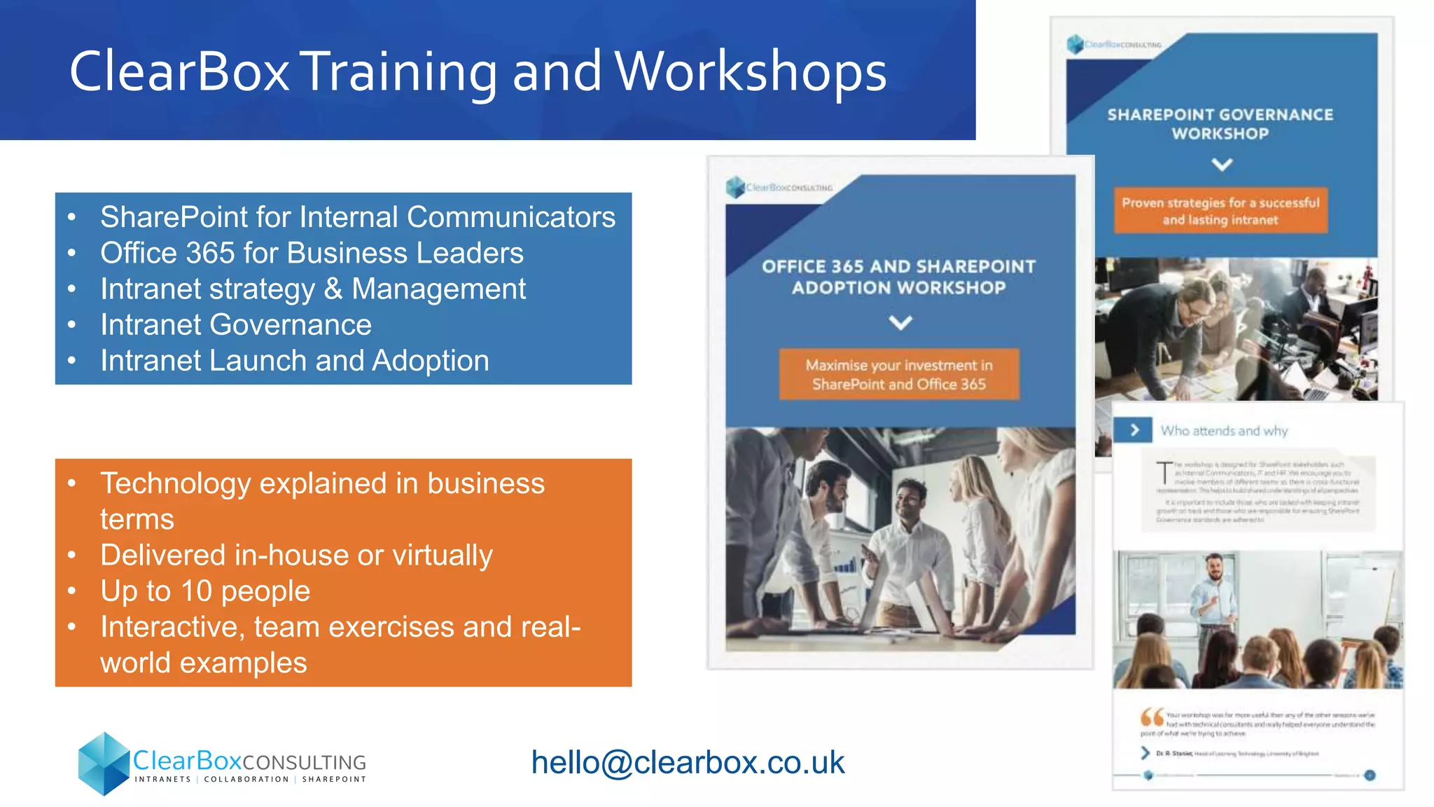 Microsoft planner 101 - ClearBox Webinar | PPTX