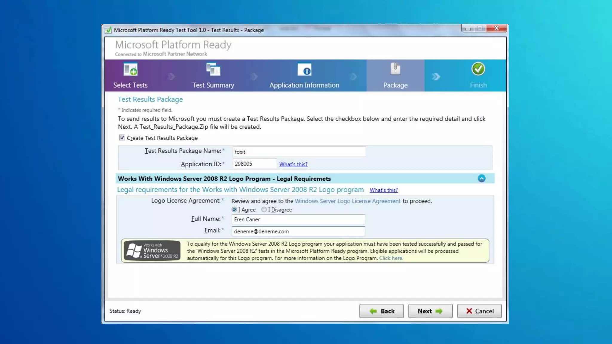 Microsoft platform ready test tool | PPTX