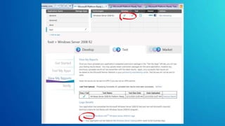 Microsoft platform ready test tool | PPTX