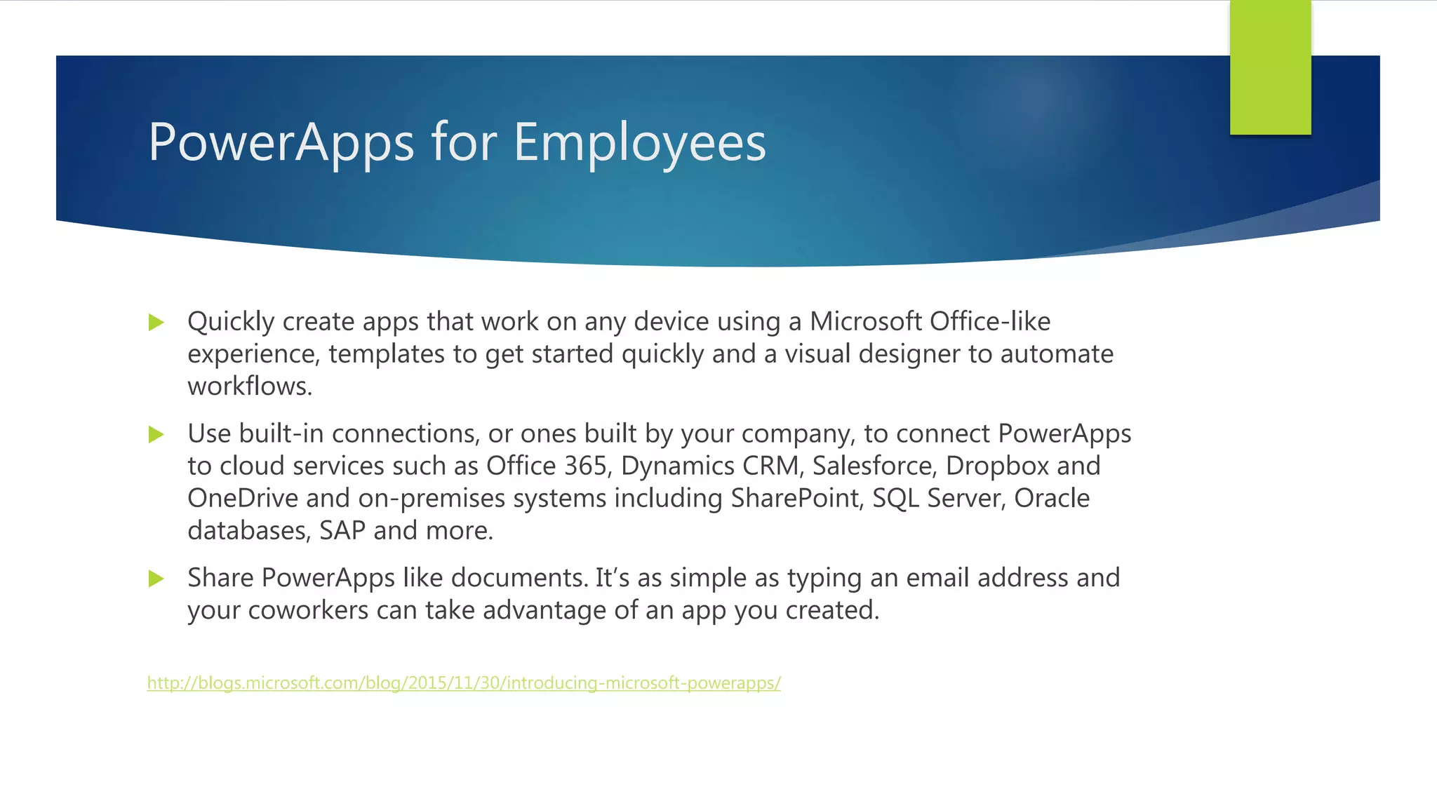 Microsoft PowerApps | PPTX