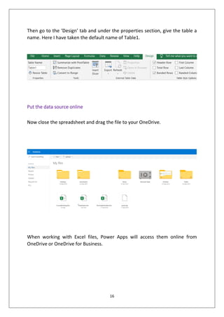 Microsoft Power Apps - A Getting Started Guide | PDF