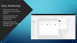Microsoft Power Apps 101 : Build your application with power apps | PPT