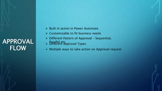 Microsoft Power Automate - Approval Flow | PPTX