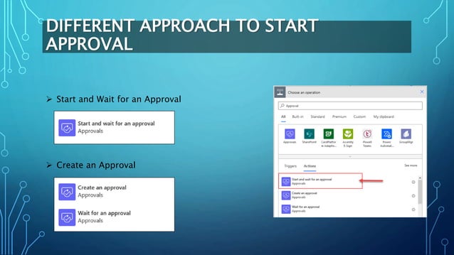 Microsoft Power Automate - Approval Flow | PPTX | Computer Software and Applications | Computing