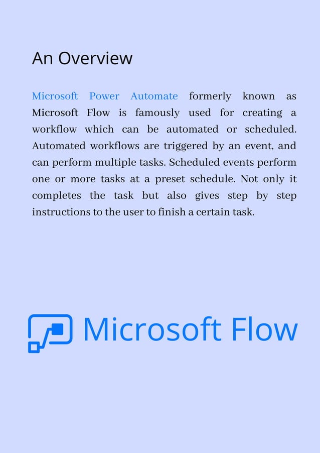 Microsoft power automate implementation | PDF