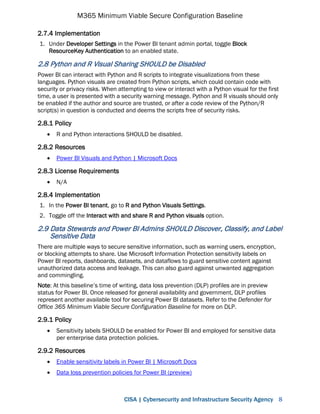 Microsoft Power BI M365 Minimum Viable SCB v0.1 | PDF
