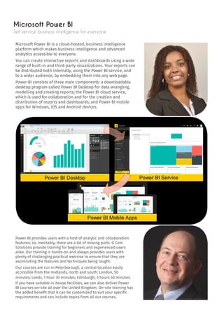 Microsoft power bi training courses | PDF