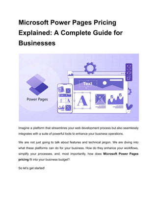 Microsoft Power Pages Pricing Explained_ A Complete Guide for ...