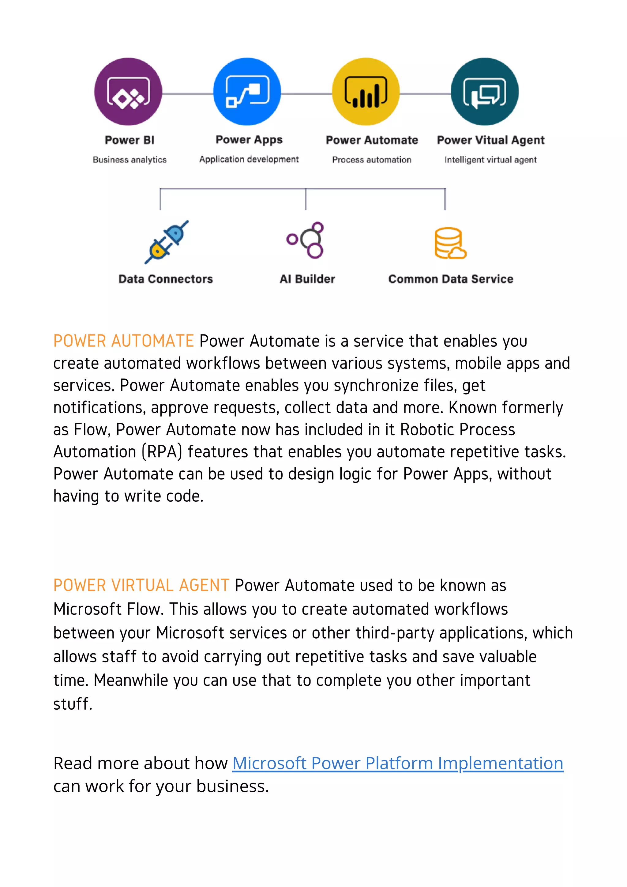Microsoft power platform | PDF