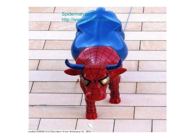 Spiderman cow | PPT