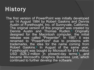 Microsoft power point | PPT