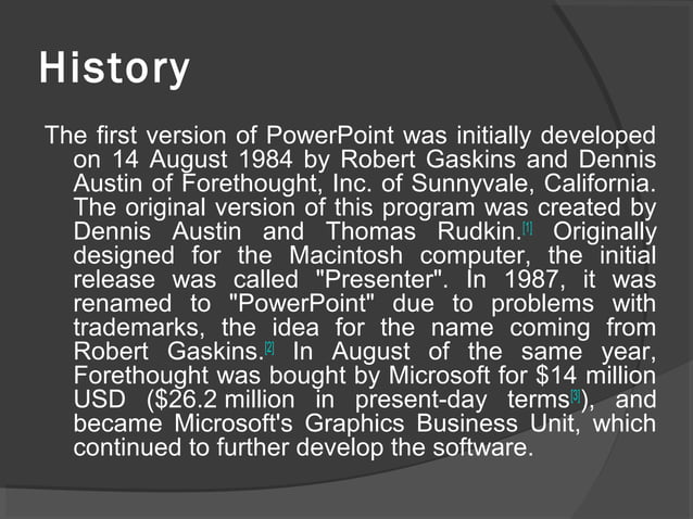 Microsoft power point | PPT